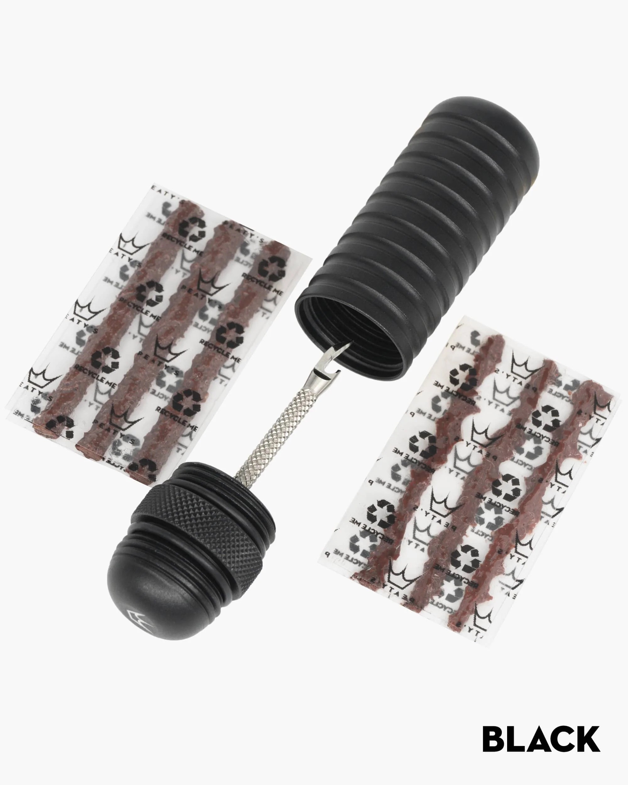 Peaty's Tubeless Puncture plugger kit Black - Rony Kuba